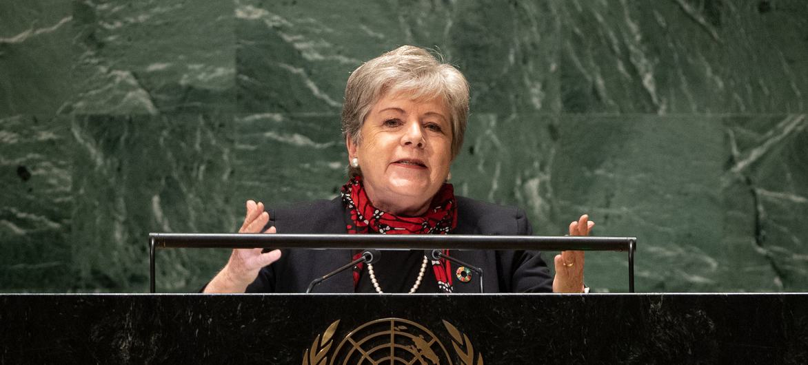 Asamblea General: México, Venezuela, Haití, Costa Rica, Chile, República Dominicana, Honduras ...